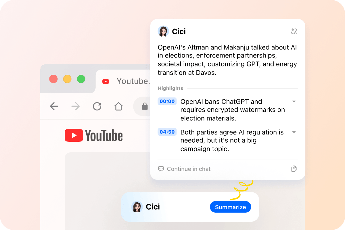 Cici, browser AI copilot.